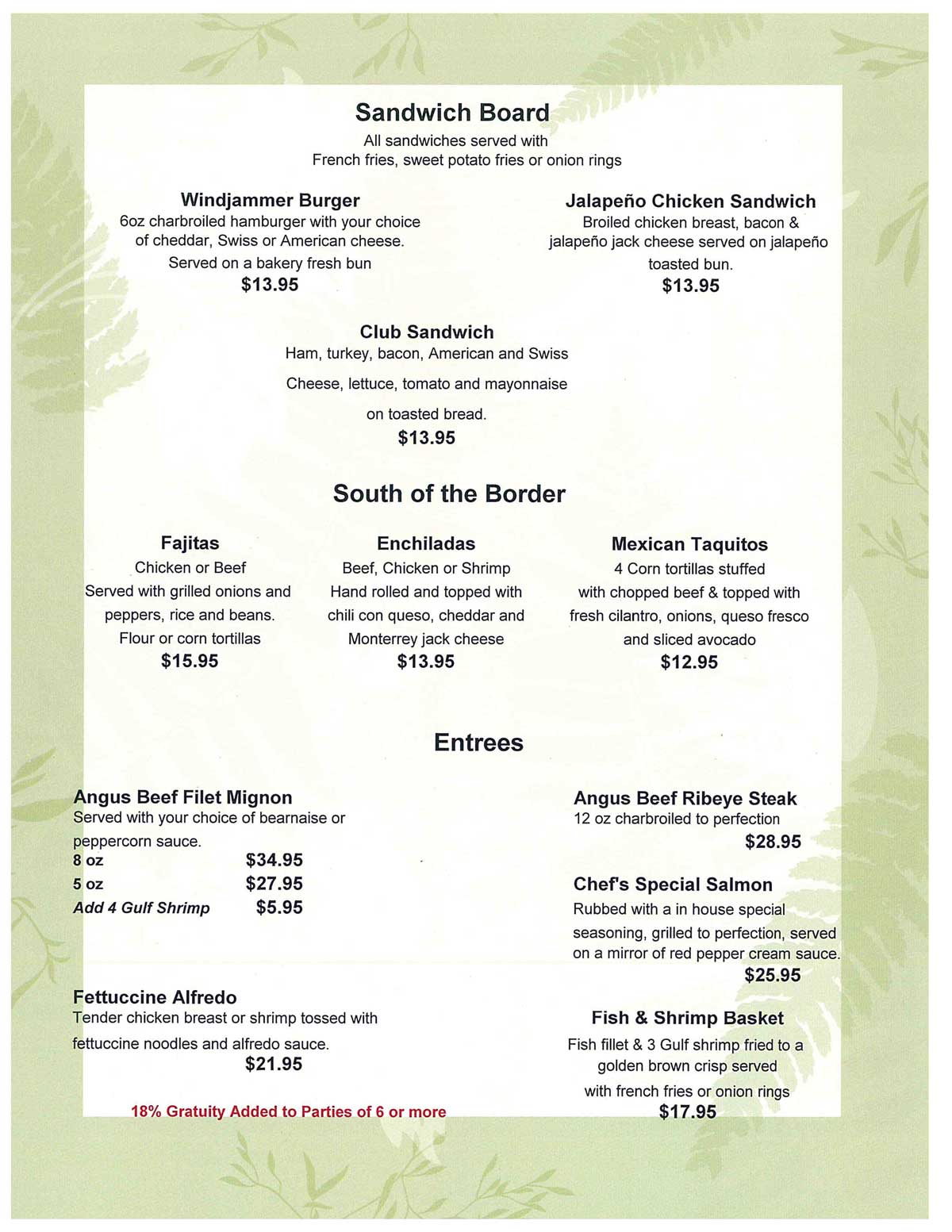 Windjammer's Beachfront Cafe - Isla Grand